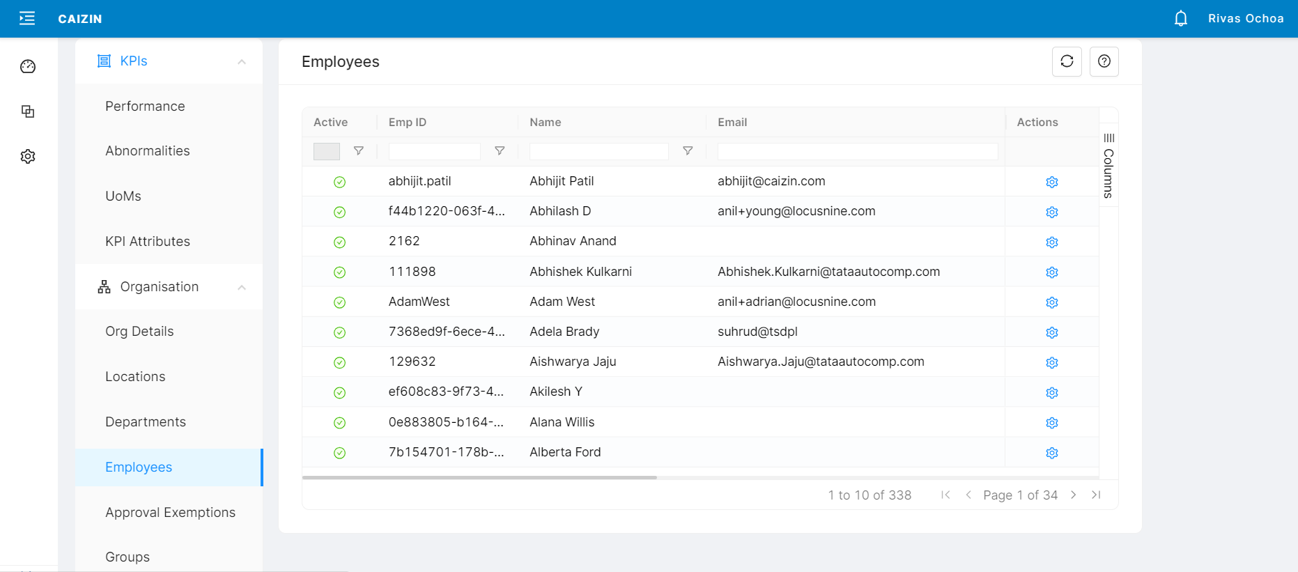 Manage Exit and Transfer of Employee